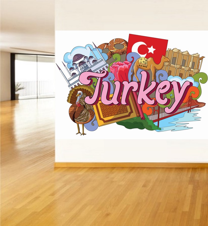 Turkey Poster 2 | Okul Poster Afiş